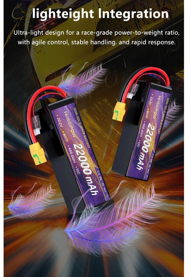 Lithium Battery Hosopow Ultra-high Energy Density 66000mAh 47.4V 12S1P ...