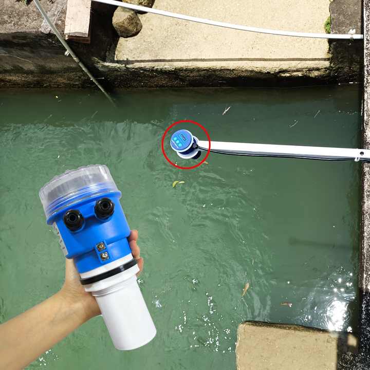 0-10V Ultrasound Level Sensor Meter - Deep Well Water Gauge