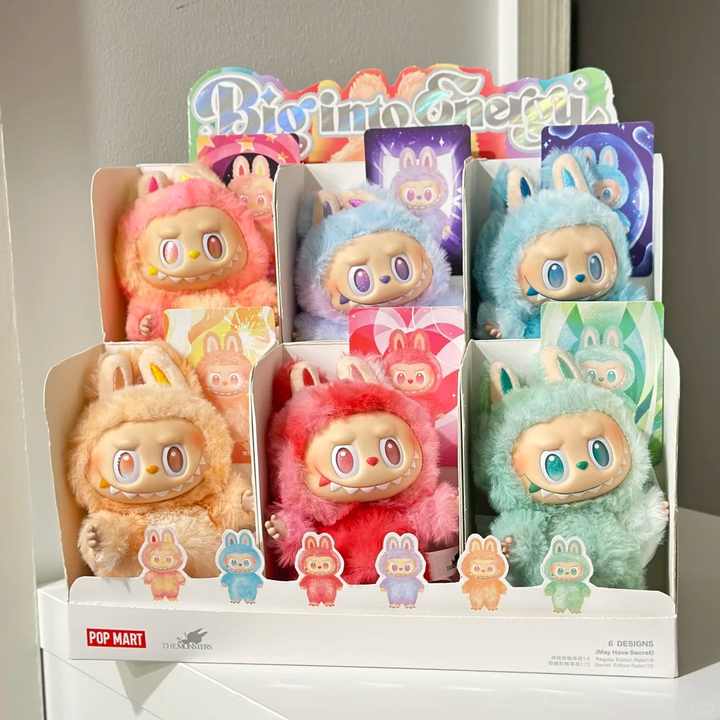 Authentic Labubu Plush Doll Mystery Box Collectibles