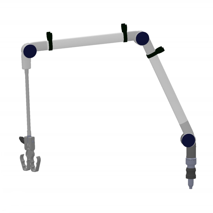 Metal Medical Breathing Circuit Holder - Arm Support for Ventilator Device