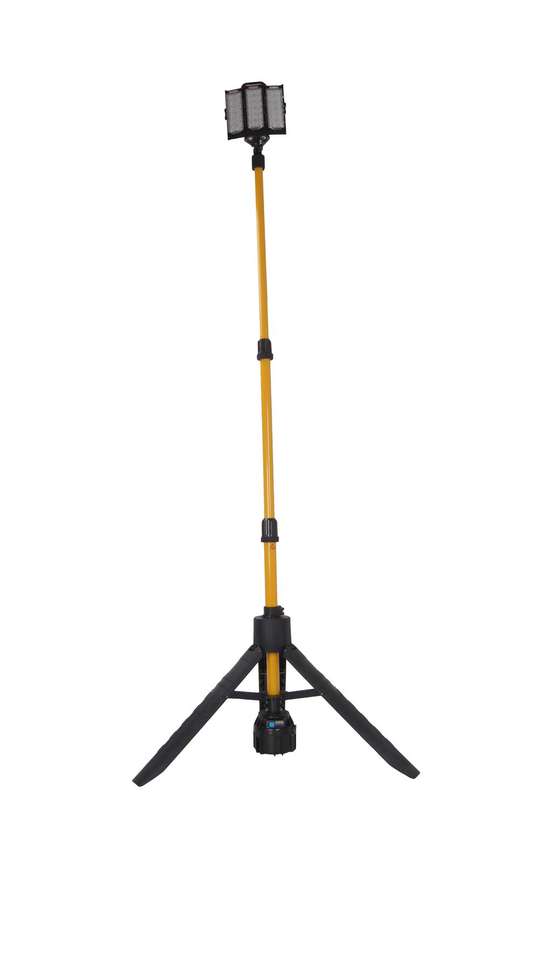 10000LM Remote Area Work Light 108W Rechargeable LED Tripod Work Light ...