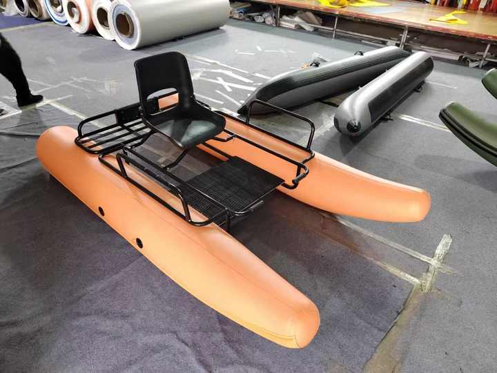 Power Catamaran Sailboat Inflatable Boat Aluminum - 1 Person Capacity