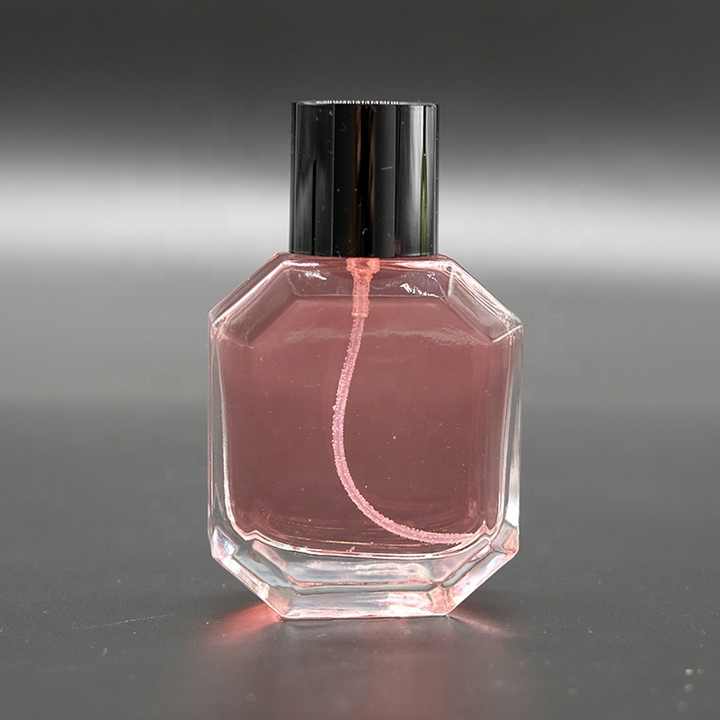 Bottom Filling Perfume Bottle/100ml square Perfume Bottle/square Glass ...