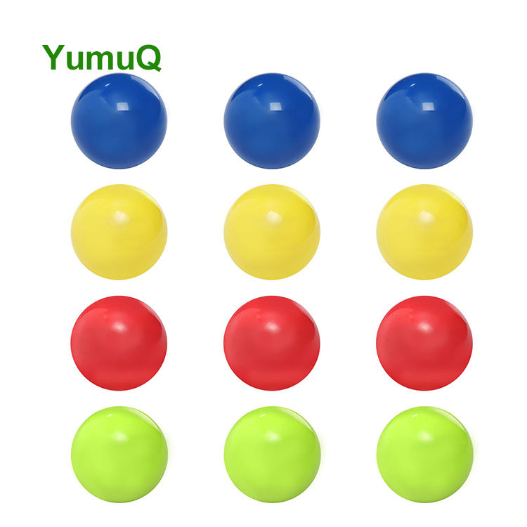 YumuQ PVC Shell Iron Sand Filled Plyo Weighted Baseballs & Softballs ...
