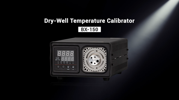CEM BX-150 Portable Dry Block Temperature Calibrator & Thermometer with ...