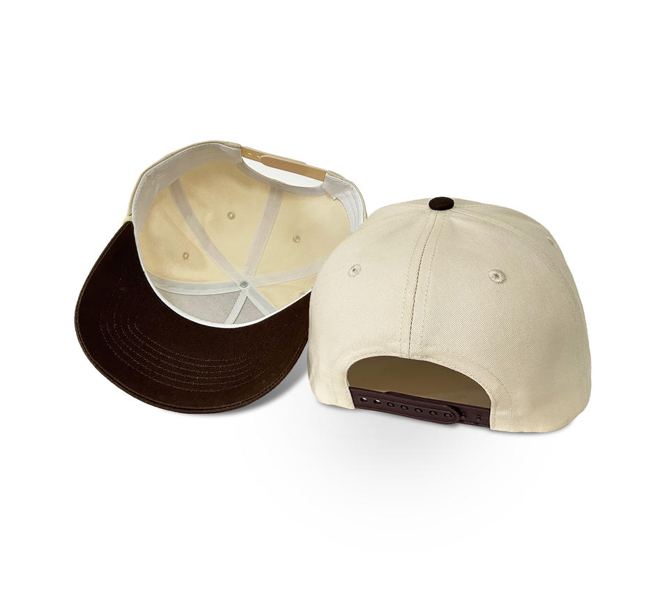 Custom High Quality 5 Panel Two Tone Baseball Cap Embroidery logo with ...