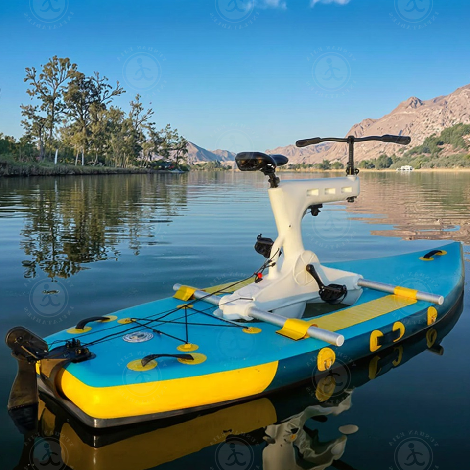 Durable, Foldable Paddleboard Bike for Rivers & Lakes