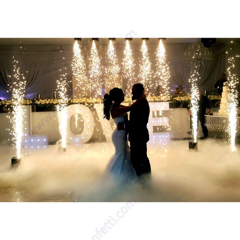 Cold Pyro Indoor Stage Wireless Remote Control Fireworks