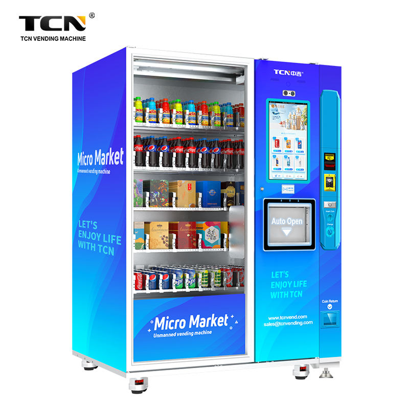 TCN Full Automatic Vending Machine - Touch Screen Combo