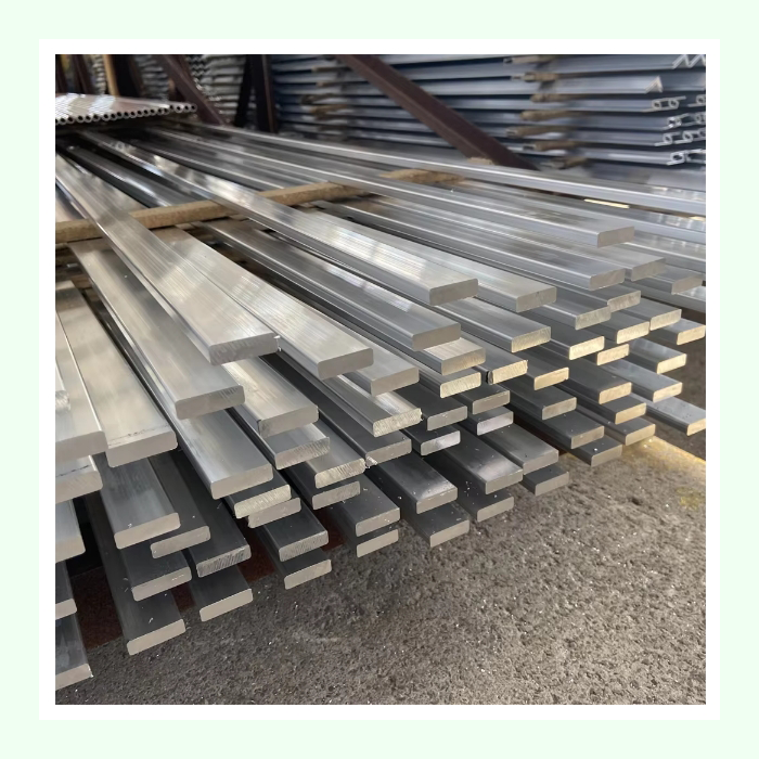 Extruded Aluminium 6061, 6063, 6082, 7075 - Customized Flat Bar