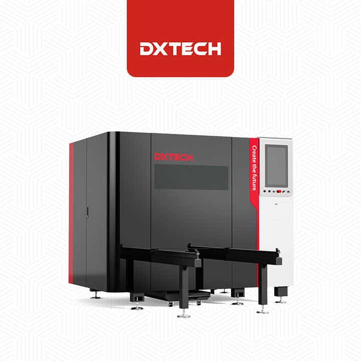 DXTECH Laser High-precision Fiber Laser Cutting Machine for Metal Sheet ...
