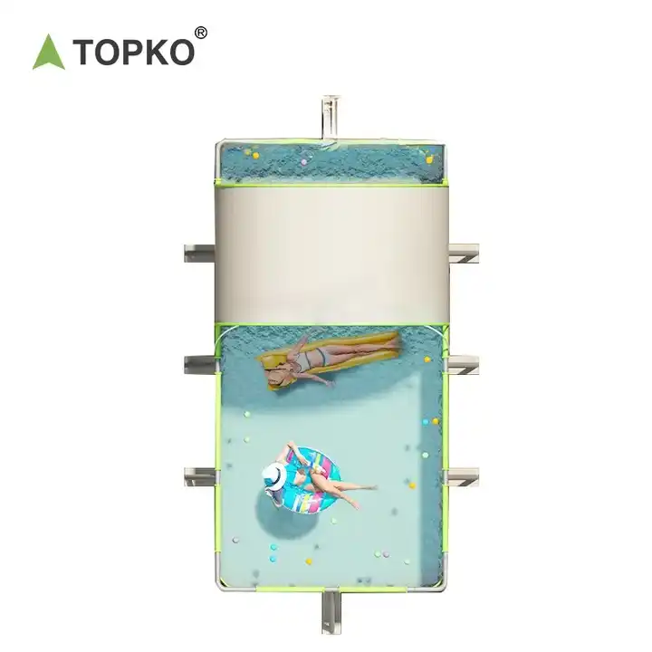 TOPKO New Stand Swimming Pool Home Baby Free Inflatable Swimming Pool ...