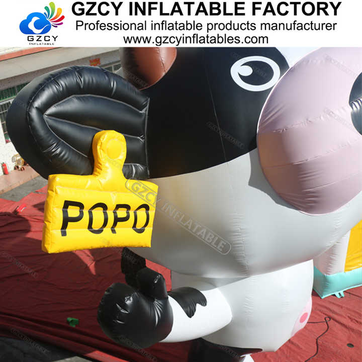 Large Cartoon Baby Cow Inflatable Animal-Shaped Advertising Decoration ...