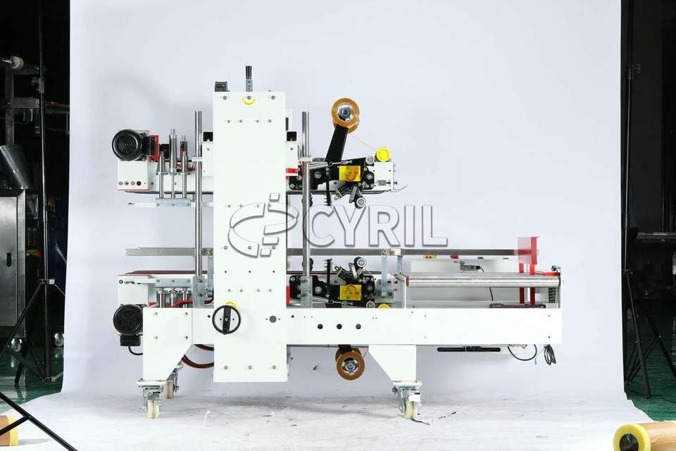 Stainless Steel Roller I-shaped Box Sealing Machine, Four-corner Edge ...