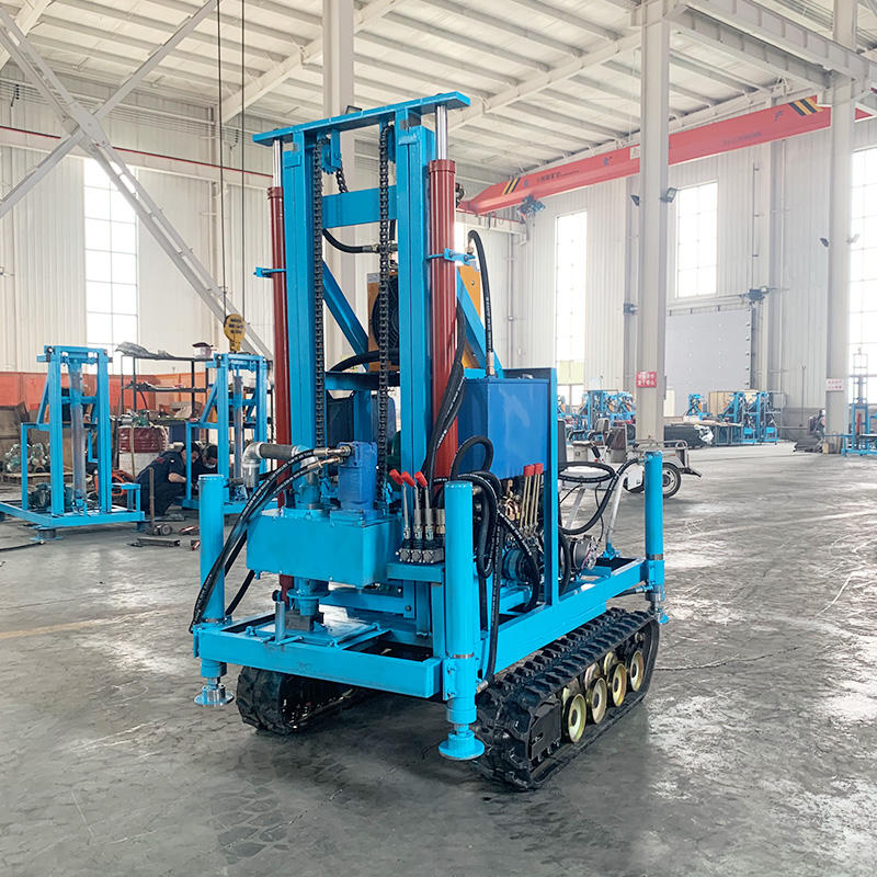 Diesel Hydraulic Borehole Water Well Drilling Rig China Supplier Mini ...