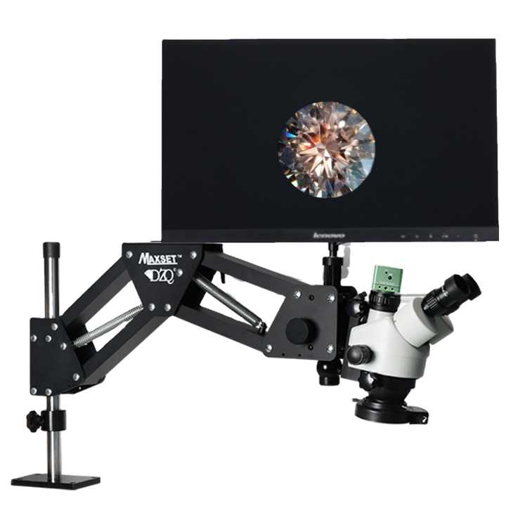 4K 2K Camera Optical Tools - Precision Microscope for Jewelry Setting