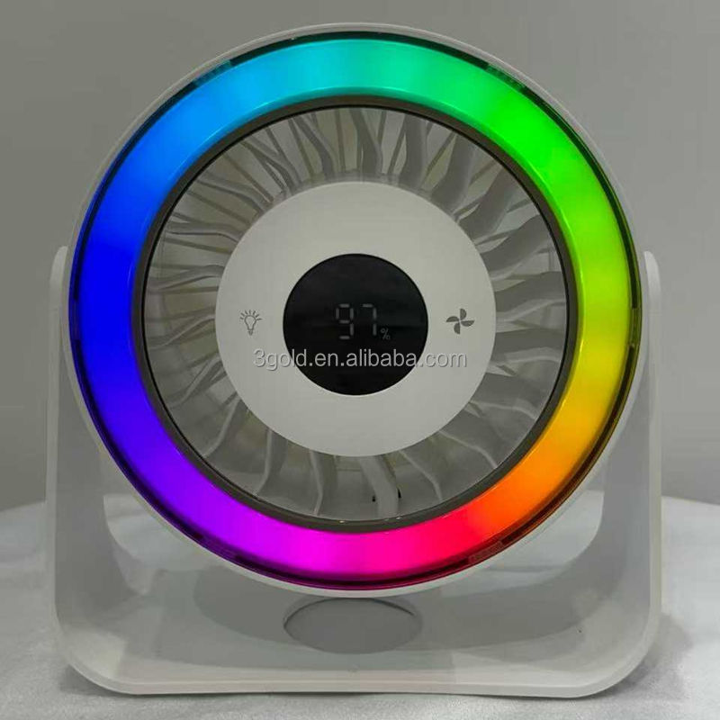 F18 Rechargeable USB Desktop Fan - Portable Cooling Solution