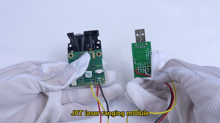 100m Usb Digital Laser Distance Meter Lidar Sensor Range Finder Module ...