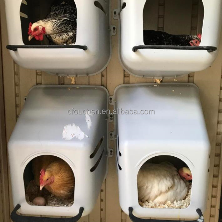 Ouchen plastic single chicken nesting box nest box chicken house for ...