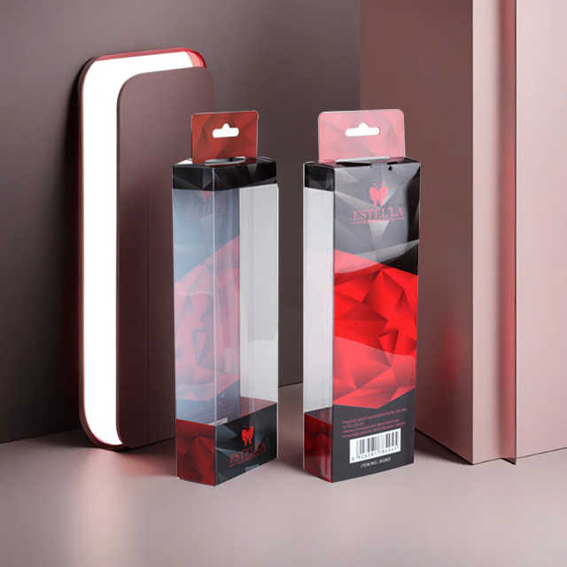 High Transparent PET RPET Plastic Packaging Boxes