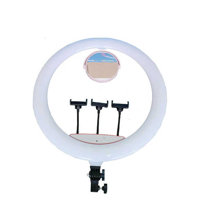 22inch Ring Lamp High Power Led Ring Lights With Mirror and 2m Stand ...