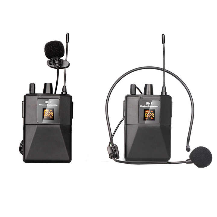 Wireless Microphone Lavalier Headset for Teachers & Speech
