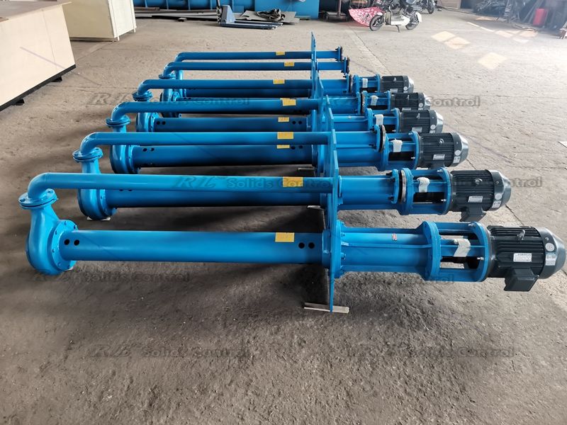 Oil Drilling Circulating Mud Vertical Submersible Slurry Pump Discharge ...