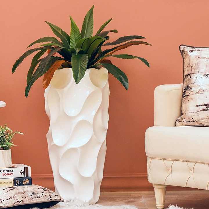 Shop Our Eco-Friendly Fiberglass Vases for Indoor Decor
