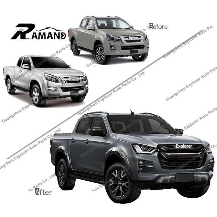 Ramand Factory Bodykit for D-Max 2012-2020 - Upgrade Parts