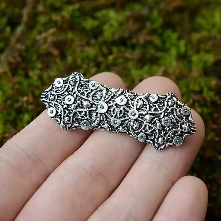 Viking Medieval Weapons Symbolize Collection Shoulder Shawl Scarf Clasp ...