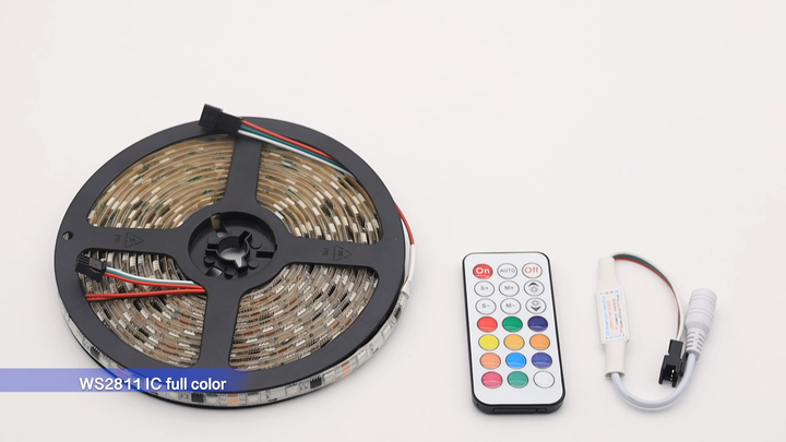 5v 12v Smd5050 Ws2801 Ws2811 Ws2812b Programmable Addressable Digital Dreamcolor Led Strip ...