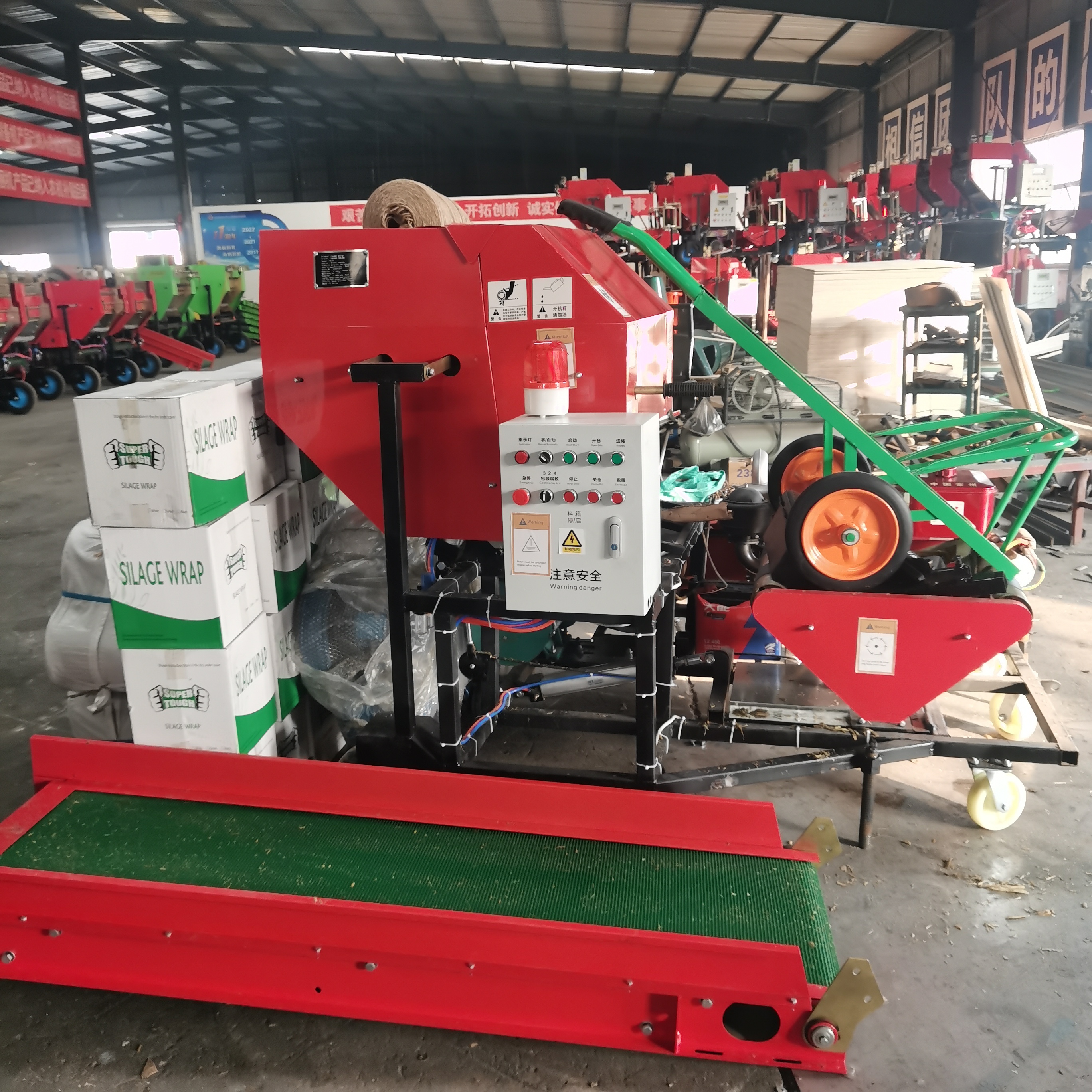 Mini Round Baler - Automatic High Productivity Hay Baler