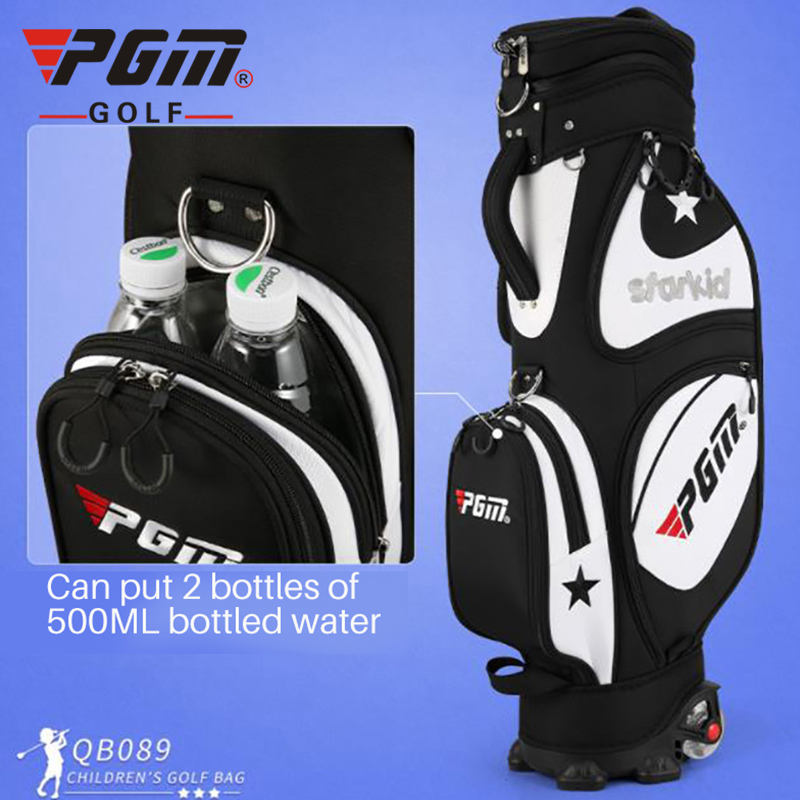 PGM QB089 custom funny pink golf bag waterproof yellow luxury travel ...