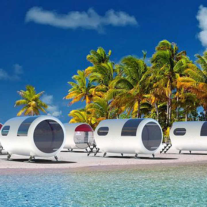 Space Capsule House - Quick Assembly Prefabricated House