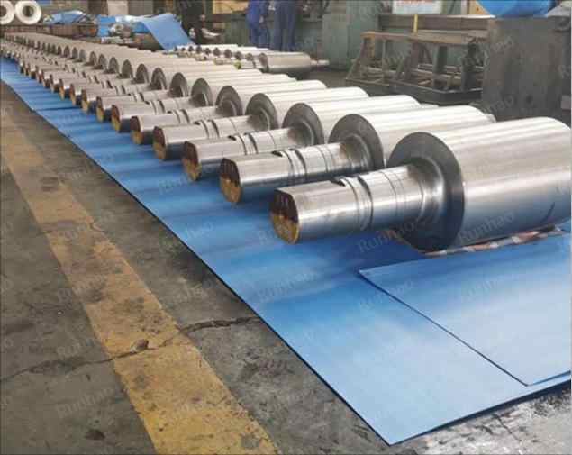 Hot Rolling Mill Machine Work Roll Core Motor Plant Export Rolls for ...