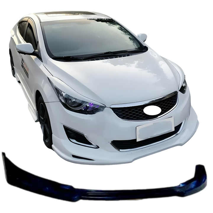 Auto Body Systems Pp Wide Body Kit Front Bumper Lip for Hyundai Avante ...