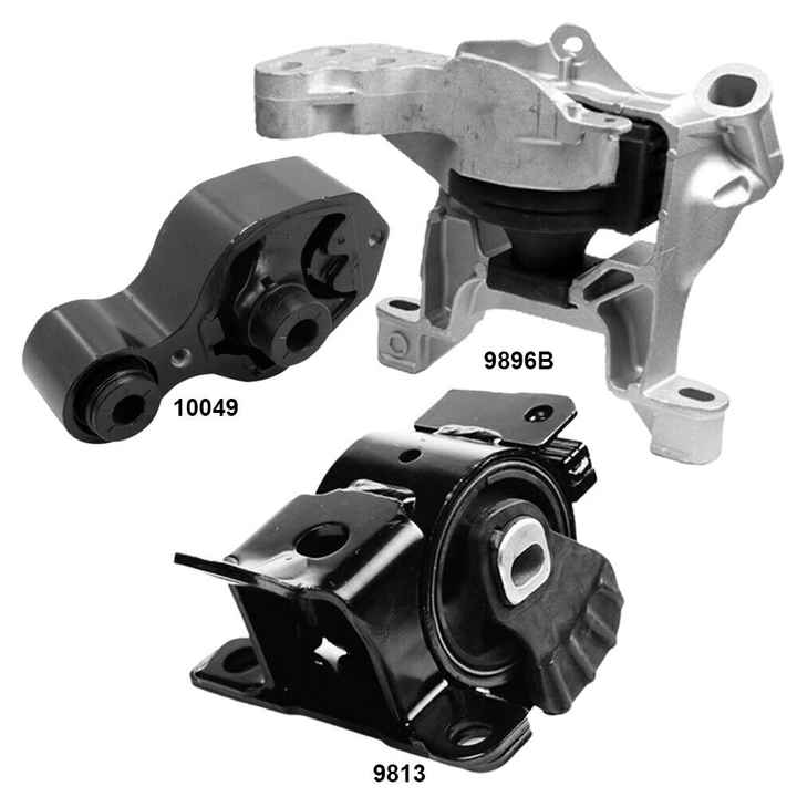Engine Motor Mounts and Automatic Trans Mount 3PCS Set for Mazda 3 18 ...