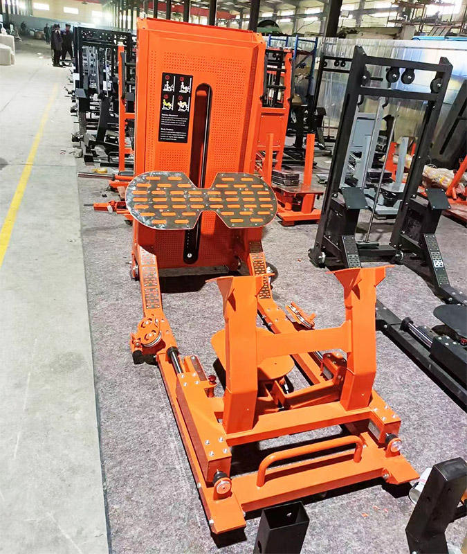 Steel Selectorized Standing Hip Thrust Medium Loader Pin-Loaded ...