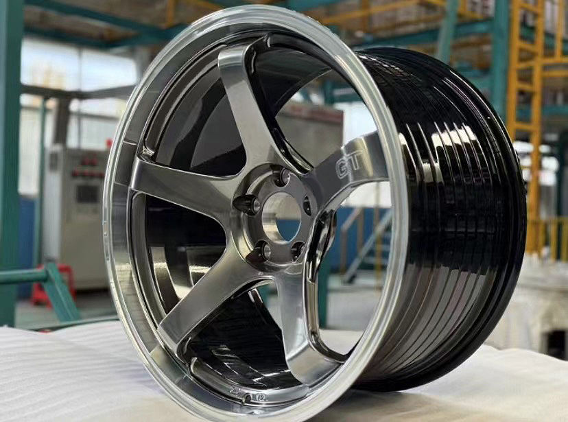 YEO New Custom Forged Car Rims 15-26 Inch Deep Dish Chrome Lip Brushed ...