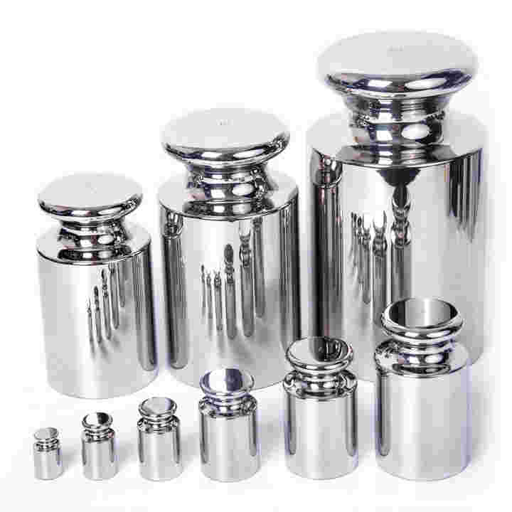Standard Test Weights - 5kg, 10kg, 20kg Stainless Steel