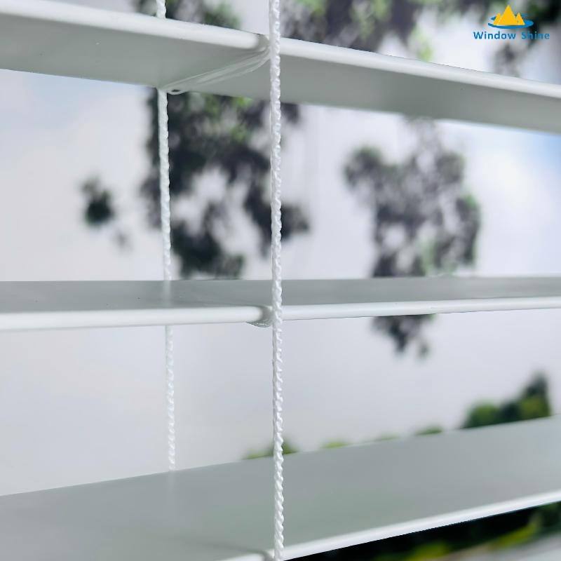 Customized Factory Window Venetian Blinds 2inch Faux Wood Blinds ...