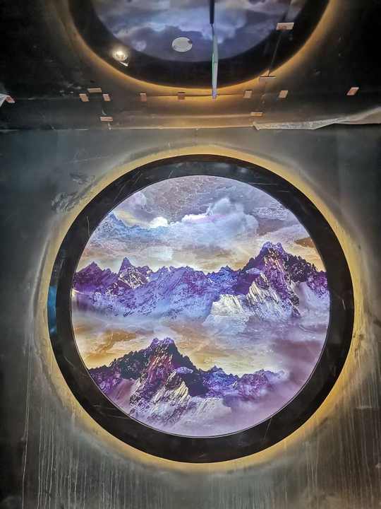 ZHIHAI Pop Irregular Interior Artistic Ceilings for Saudi Arabia