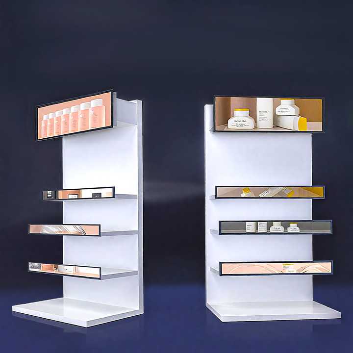 SKYSEEN Wholesale Manufacture Supermarket Display Cabinet Screen Strip ...