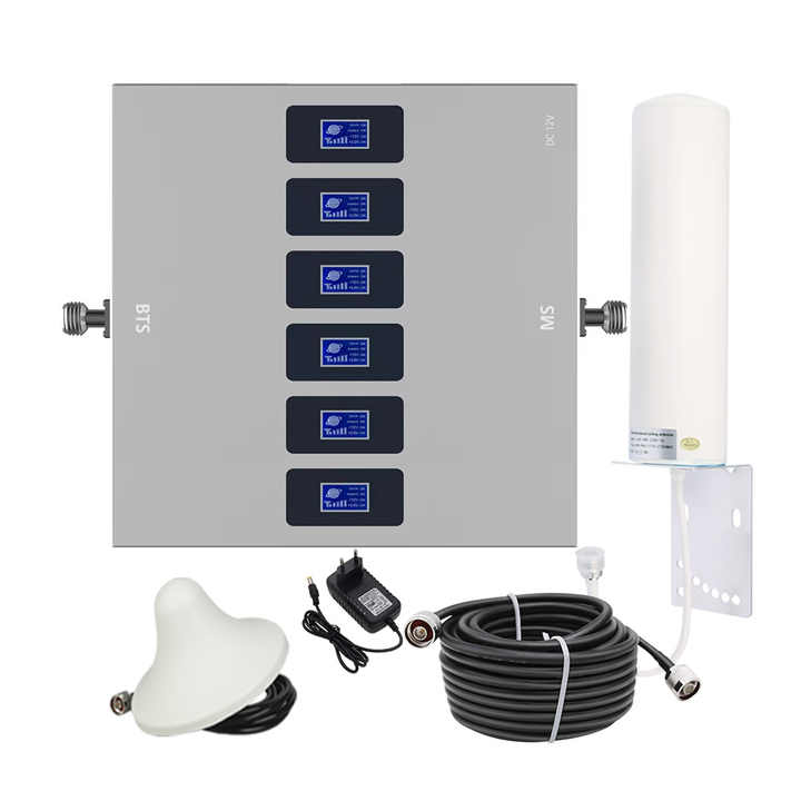 6 Band Cell Phone Signal Amplifier - Enhance 3G & 4G LTE