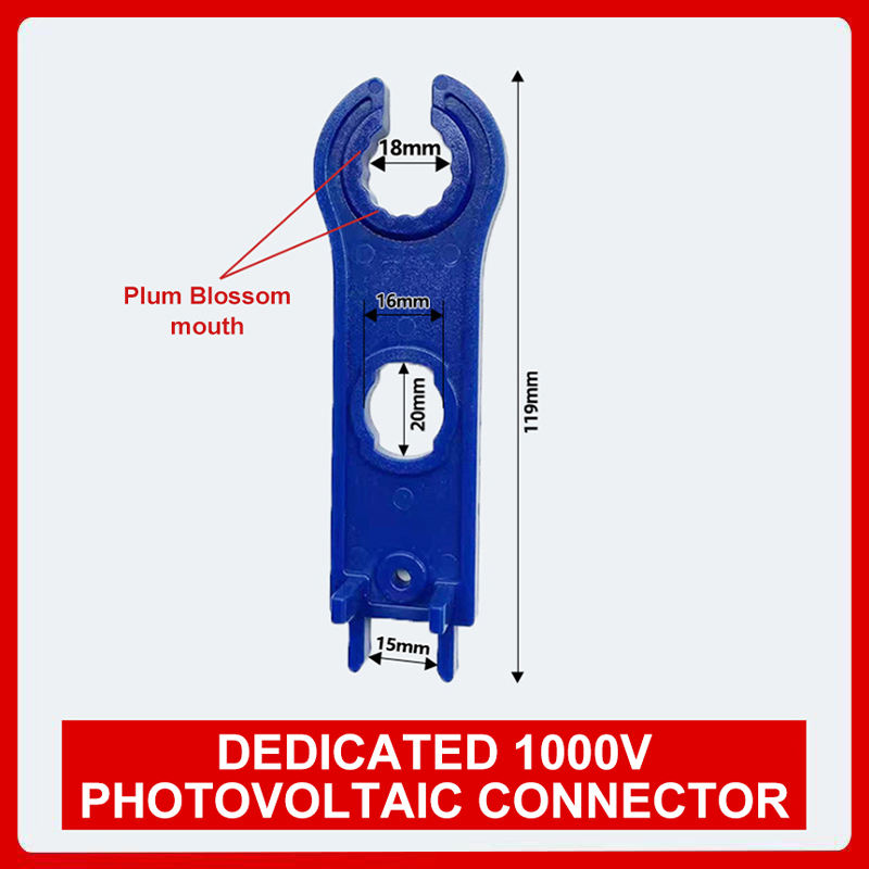 SROCHN Photovoltaic Solar Wrench 1000V/1500V 30A Copper Male/Female ...