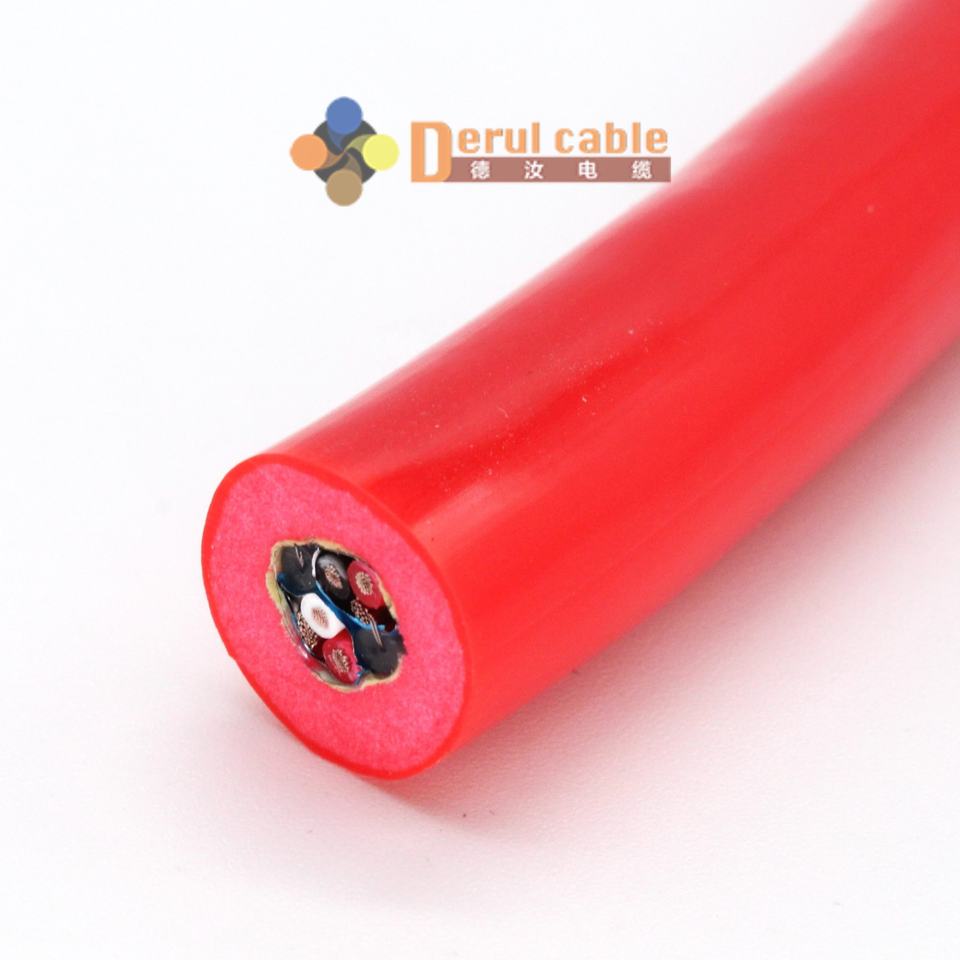 Neutrally Buoyant Diving Umbilical Cable Tether with 5KN Strength