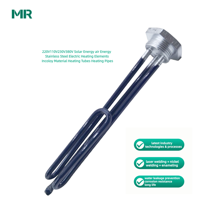 220V110V230V380V Solar Energy air Energy Stainless Steel Electric Heating Elements Incoloy ...