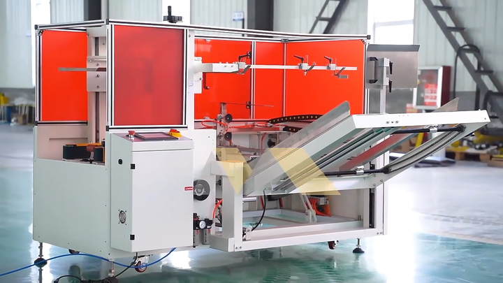 Automatic Carton Box Case Erector Milk Carton Box Making Machine ...