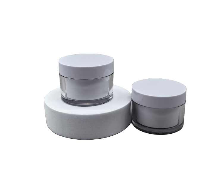 15g Plastic Cosmetic Packaging Jars for 30g 50g 80g Face Cream Jar and 100g Skin Care Plastic ...