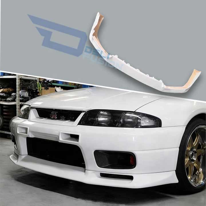 FRP Front lip For Nissan Skyline R33 R34 BCNR33 GTR TS Style Fiber ...